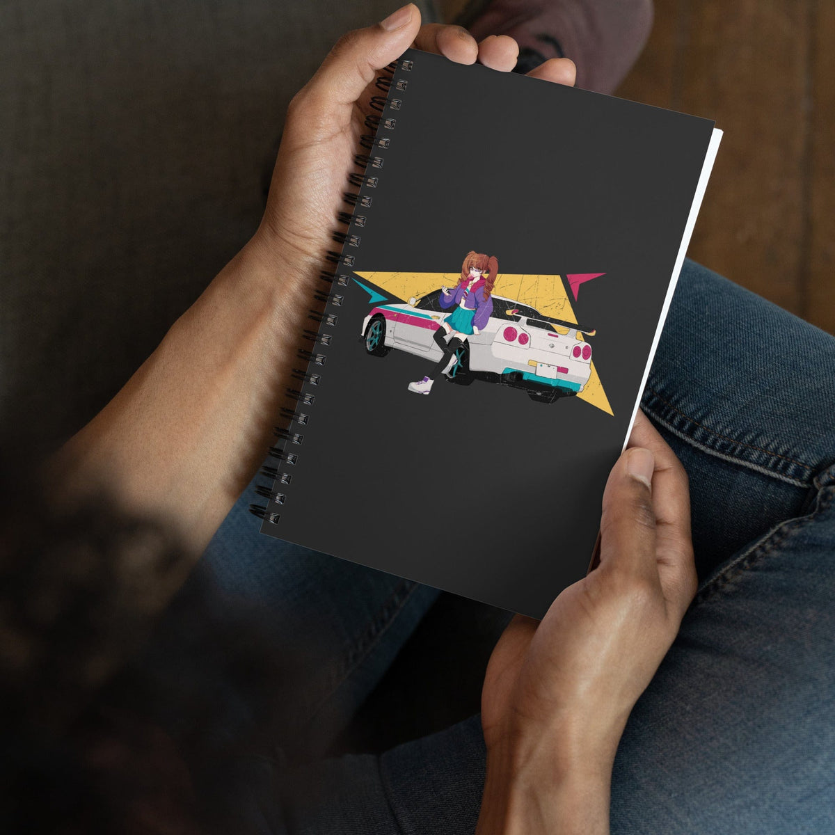 Sssniperwolf: Anime GTR Black Notebook – Fanjoy
