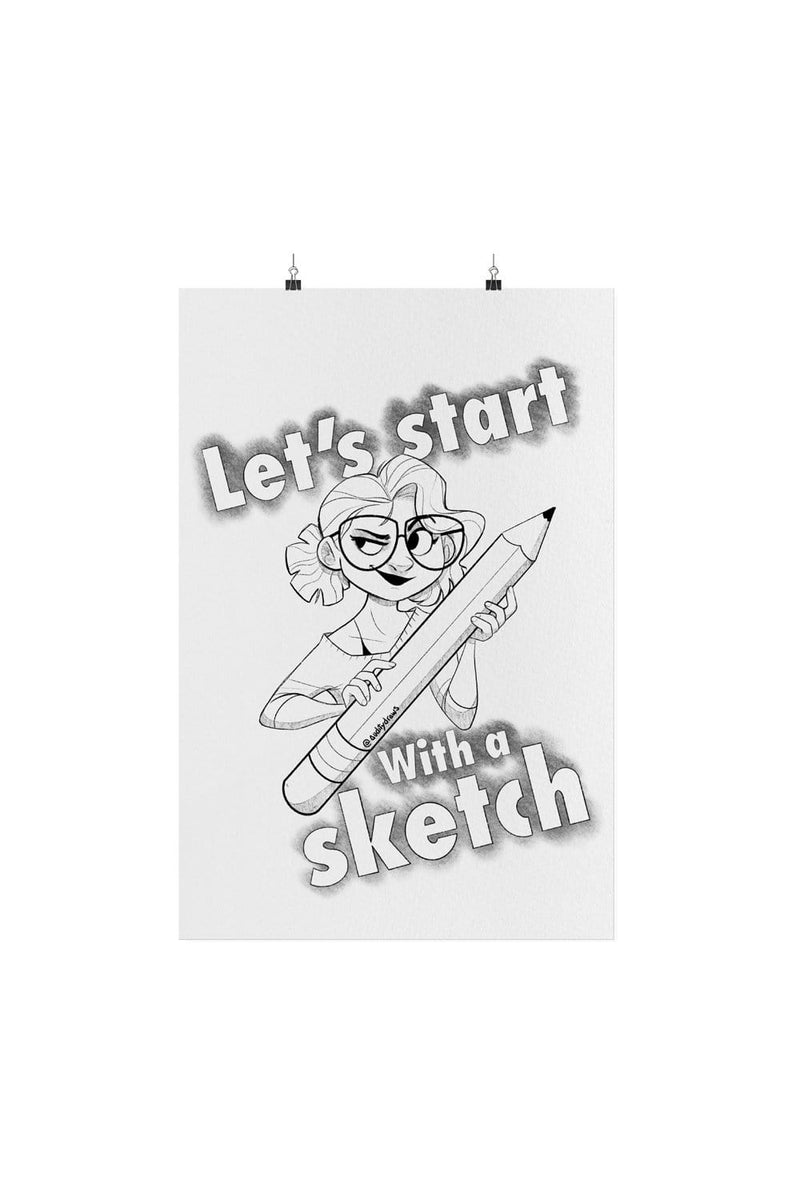 Audity Draws: Sketch Poster – Fanjoy